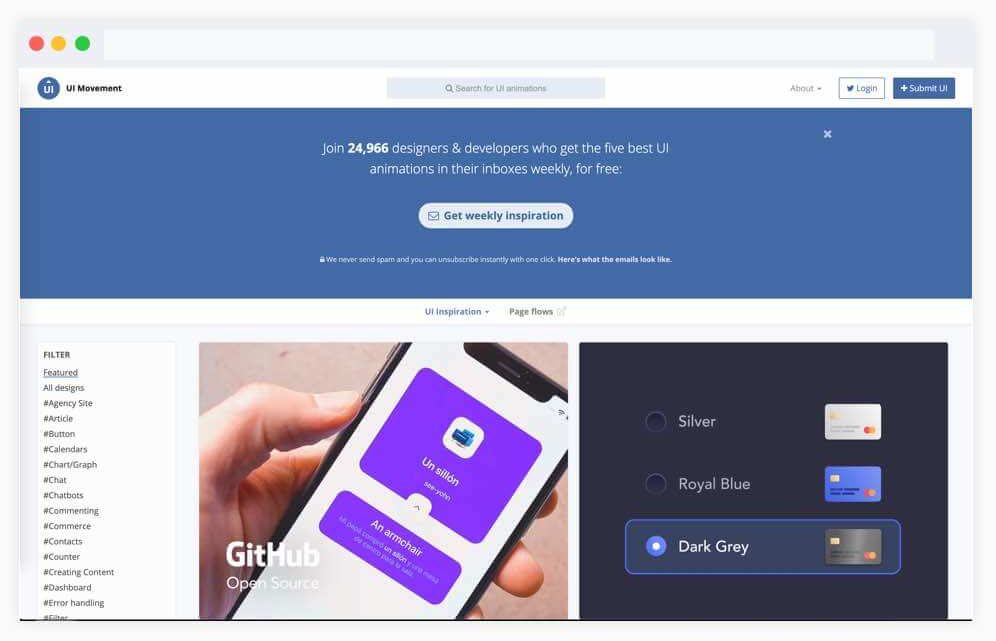 Web Design Inspiration Sites (Tips from Designers) - UX studio